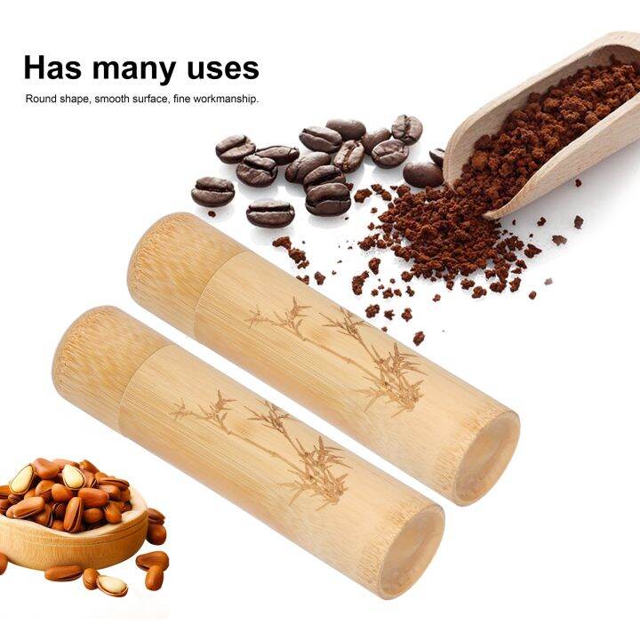 Tea Canister Friendly Bamboo Tube Tea Canisters Tea Container Bamboo ...