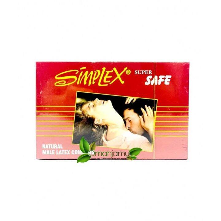 KONDOM SIMPLEX SUPER SAFE ISI 12. DENGAN SPERMISIDA | Lazada Indonesia