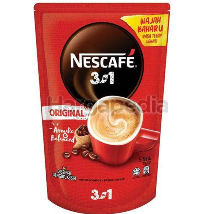 Nescafe 3in1 Original (5x18g) | Lazada