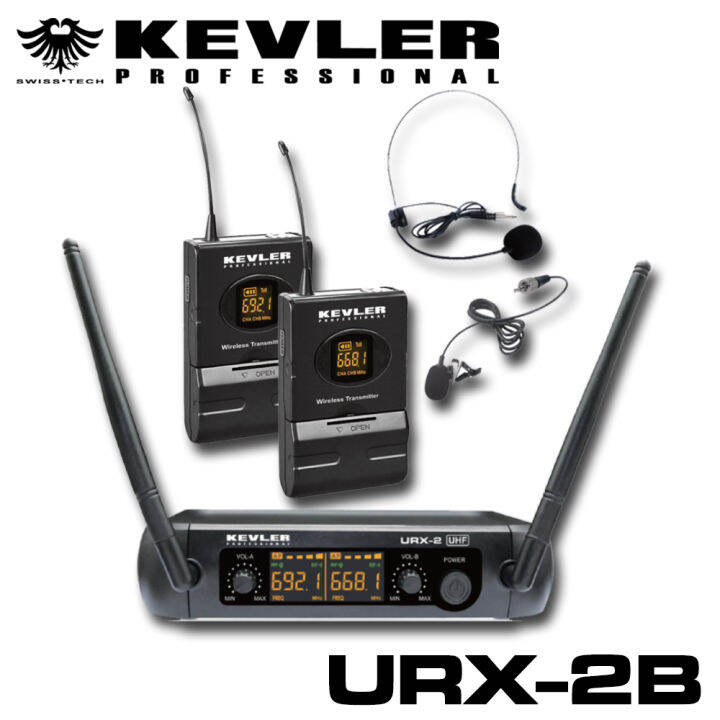 Kevler Professional URX-2B Beltpack Microphone | Lazada PH