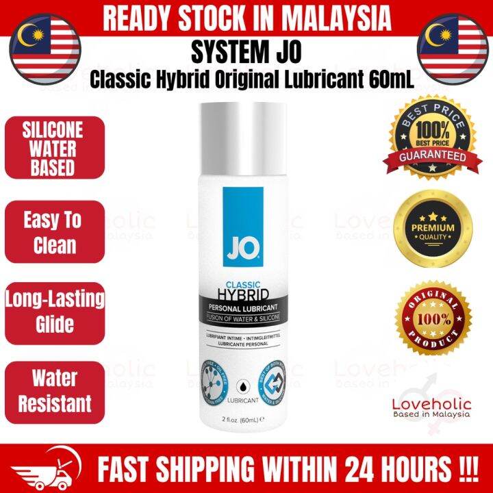 System Jo Classic Hybrid Original Personal Lubricant Silicone And Water