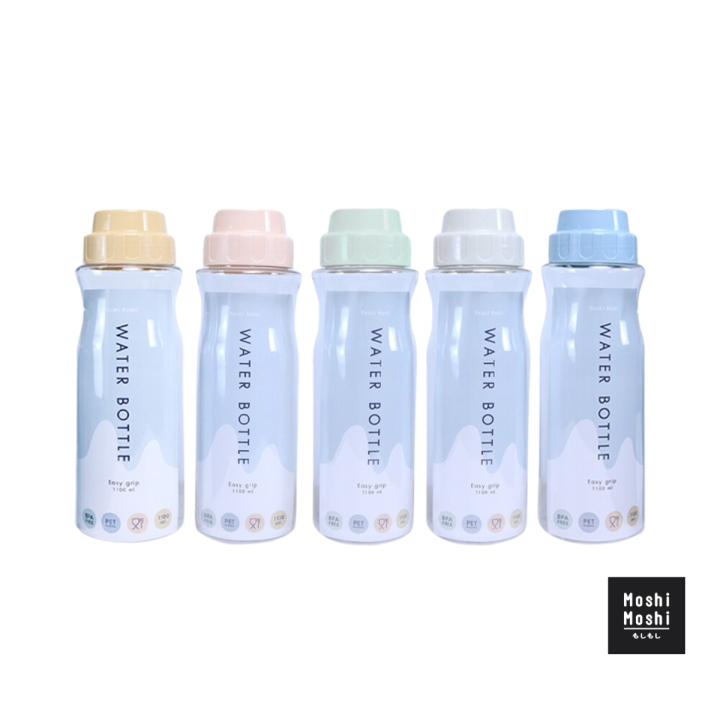 Moshi Moshi ขวดน้ำพลาสติก ขวดน้ำพกพา มีฝาปิด ขนาด 1100 ml. รุ่น ...