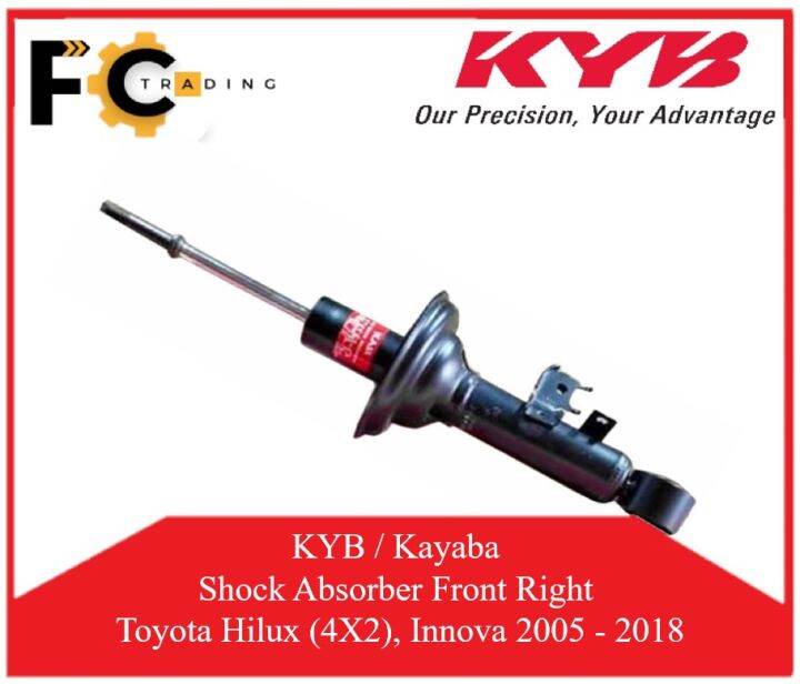 KYB / Kayaba Shock Absorber KYB 341408 Front Right Toyota Hilux (4X2), Innova 2005 - 2018 ...