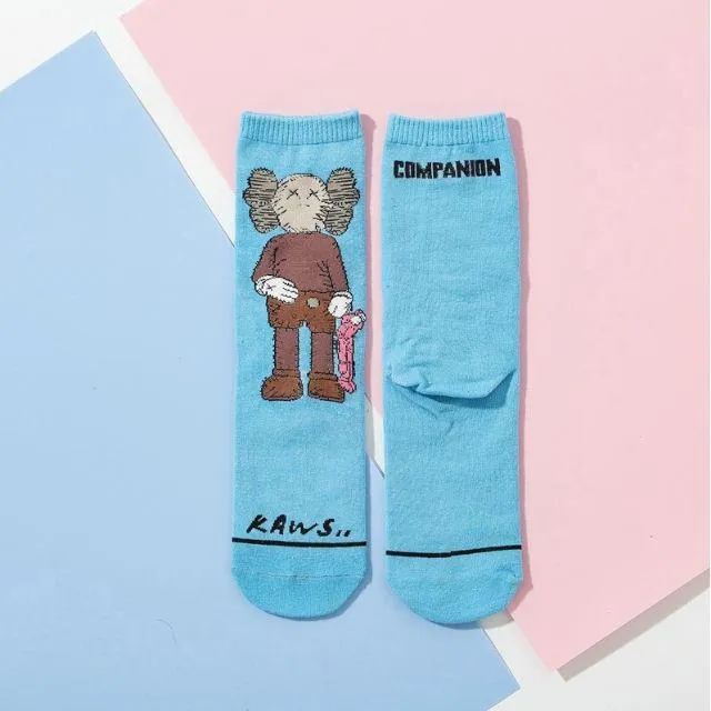 CeLDAMAHOOV × KAWS Sesame Street XX Korean Iconic Couple Socks | Lazada PH