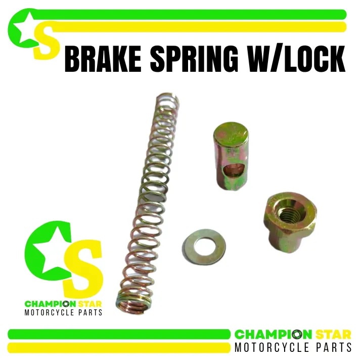 MOTORCYCLE PARTS BRAKE SPRING W/LOCK | Lazada PH