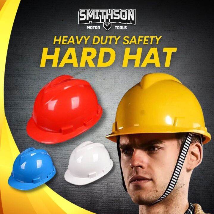 Smithson Safety Hard Hat Construction Helmet Industrial Headgear ...