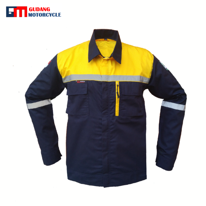 Baju Safety Proyek/Wearpack Safety/Wearpack Modist Common/Baju bengkel ...