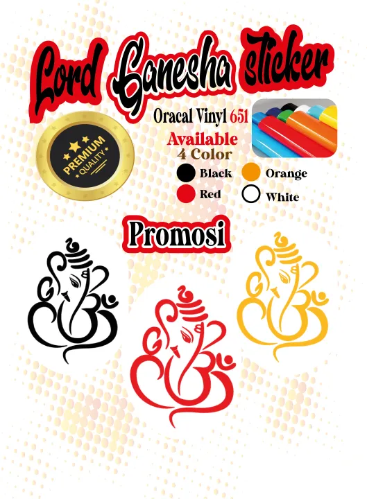 *Ready Stock* Lord Ganesha/Vinayagar sticker/Oracle 651/Car,Lorry,Bas ...