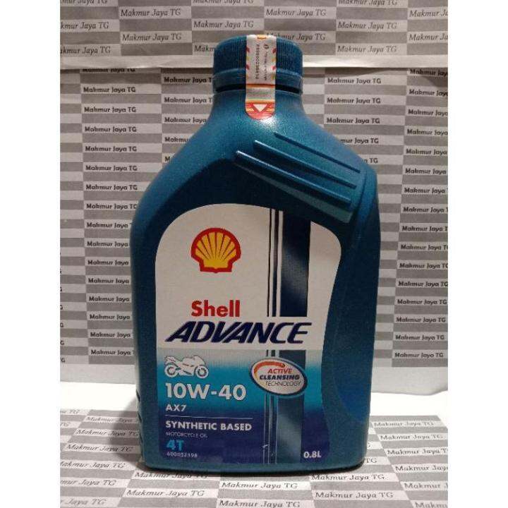 OLI SHELL ADVANCE/AX7 10W-40 800ML | Lazada Indonesia