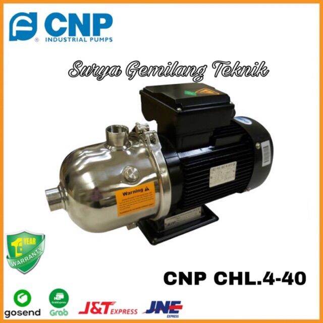 POMPA CNP CHL.4-40 POMPA CENTRIFUGAL 1 HP 380V 3PH POMPA BOOSTER CNP | Lazada Indonesia