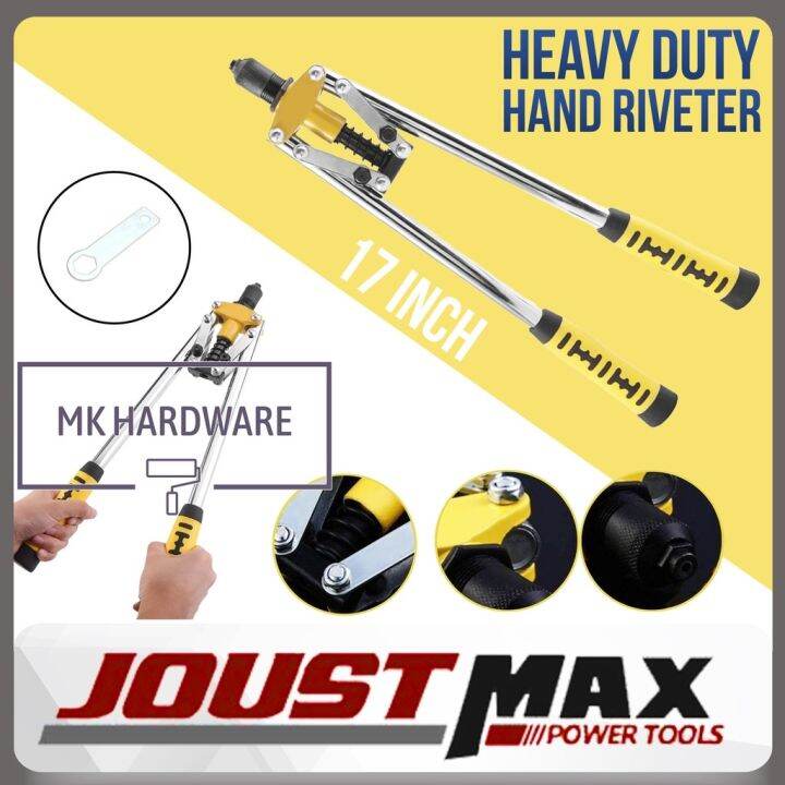 【COD】liyuechun334441 17” Heavy Duty Long Arm Hand Riveter Pop Rivet ...