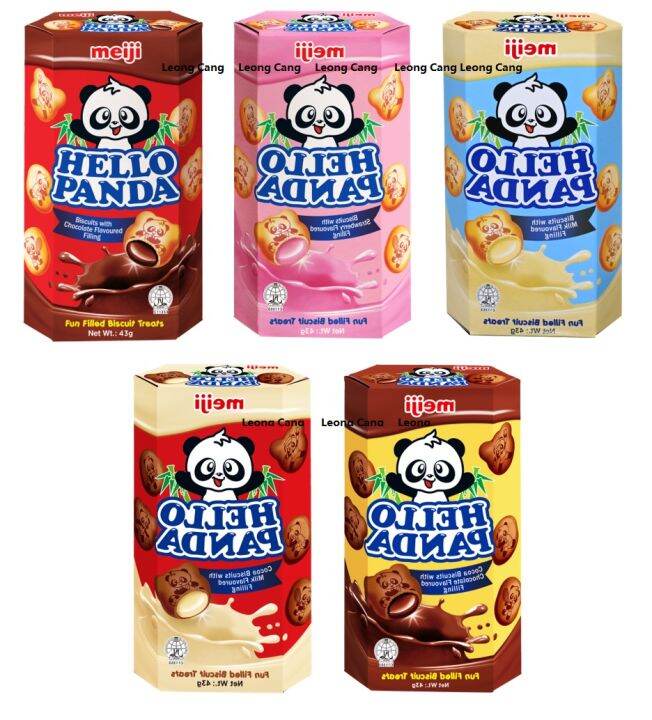 Meiji Hello Panda 43g (x5) | Lazada