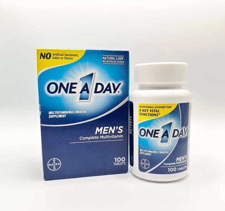 One A day Men's Complete Multivitamins 100 tablets | Lazada PH