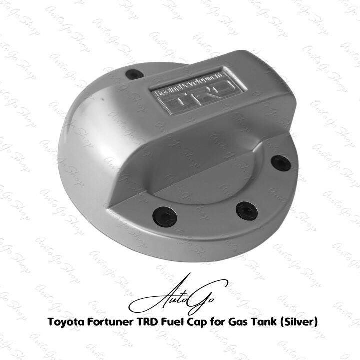 Toyota Fortuner 2016-2021 TRD Fuel Cap for Gas Tank (Silver) | Lazada PH
