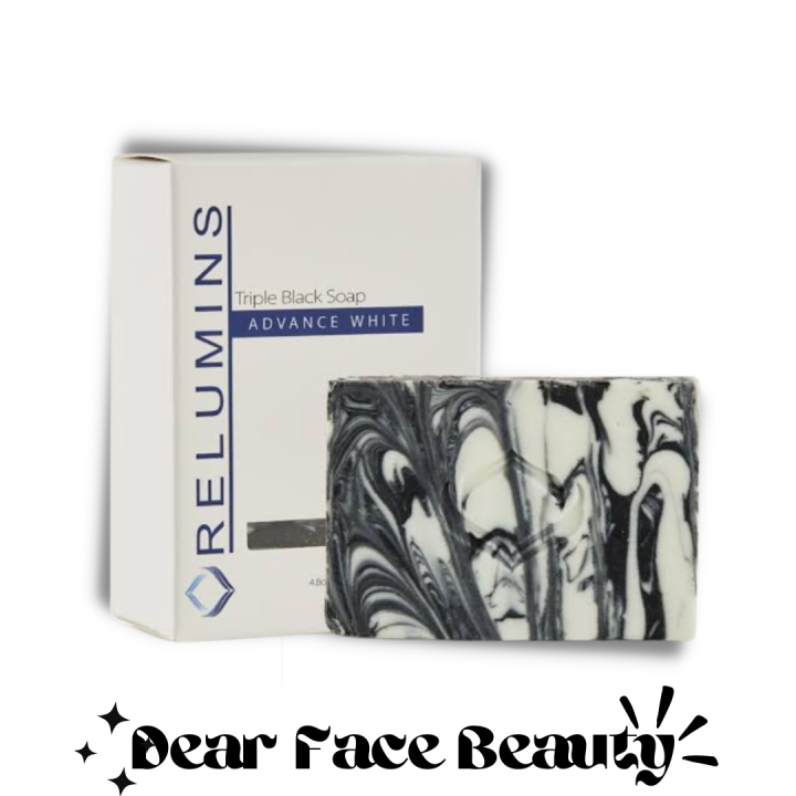 Relumins Spa Formula Triple Action Black&White Soap] whitening ...