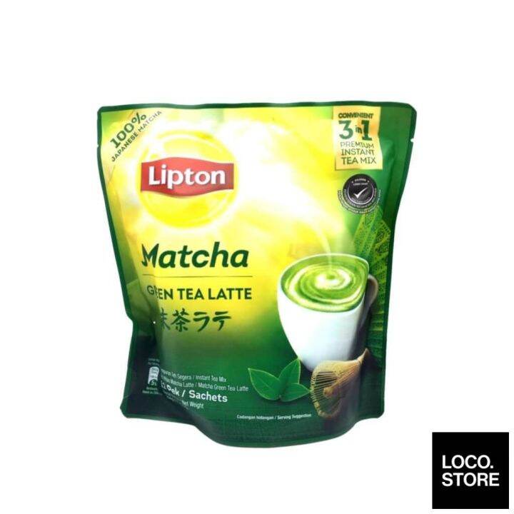 Lipton Milk Tea Matcha 22G X 12 | Lazada