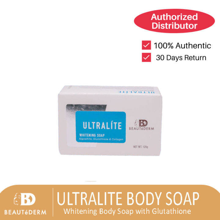 Beautederm Ultralite Whitening Soap with Glutathione, Collagen and ...