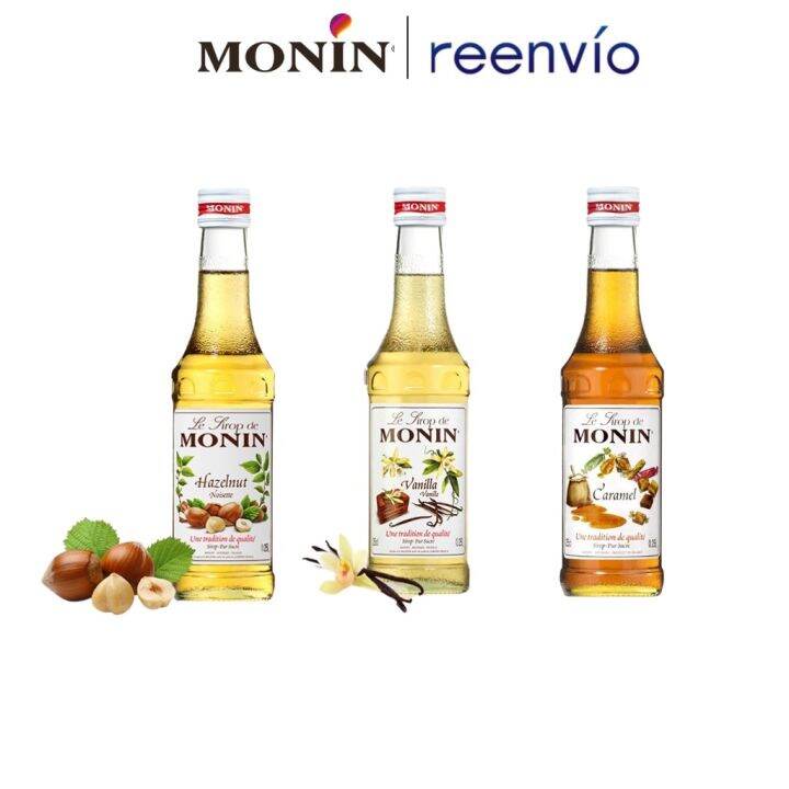 Monin Syrup 250ml (Vanilla Caramel Hazelnut) | Lazada PH