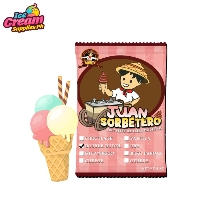 Juan Sorbetero Ice Cream Powder Double Dutch 1kilo | Lazada PH