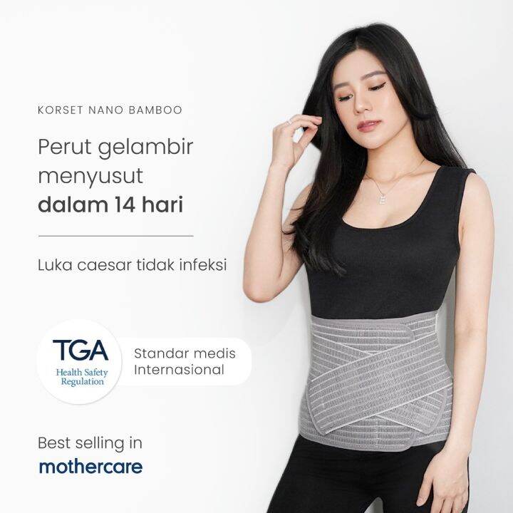 Mamaway / FAST SLIM Antibakteri & Aman untuk Caesar / Korset Pelangsing Pasca Melahirkan Nano ...