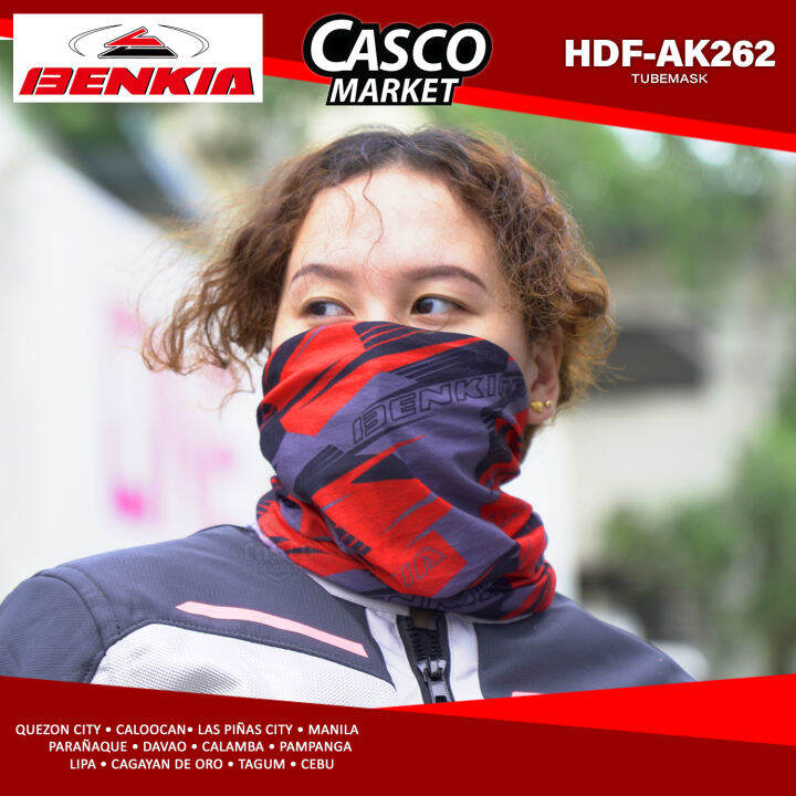 BENKIA HDF-AK262 MOTORCYCLE RIDING TUBE MASK | Lazada PH