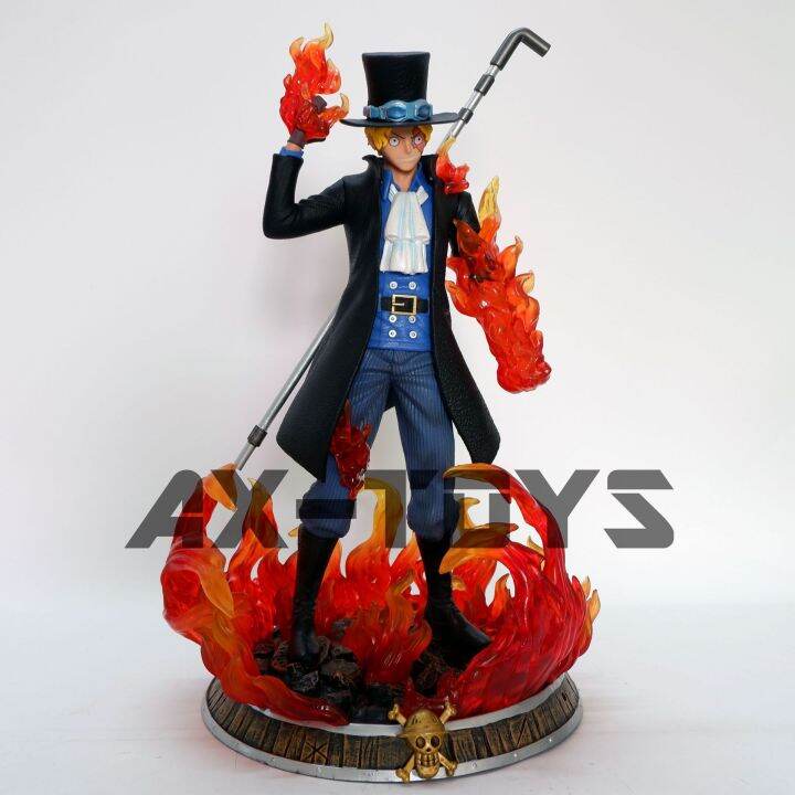 One Piece Figure GK Fantasy Sabo Statue Model Non-luminous Boxed Figure ...
