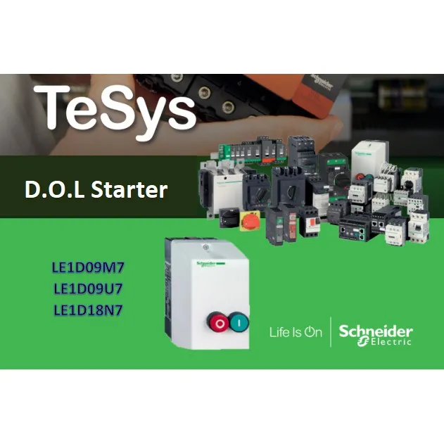 SCHNEIDER DOL Starter LE1D09M7 LE1D09U7 LE1D18N7 | Lazada