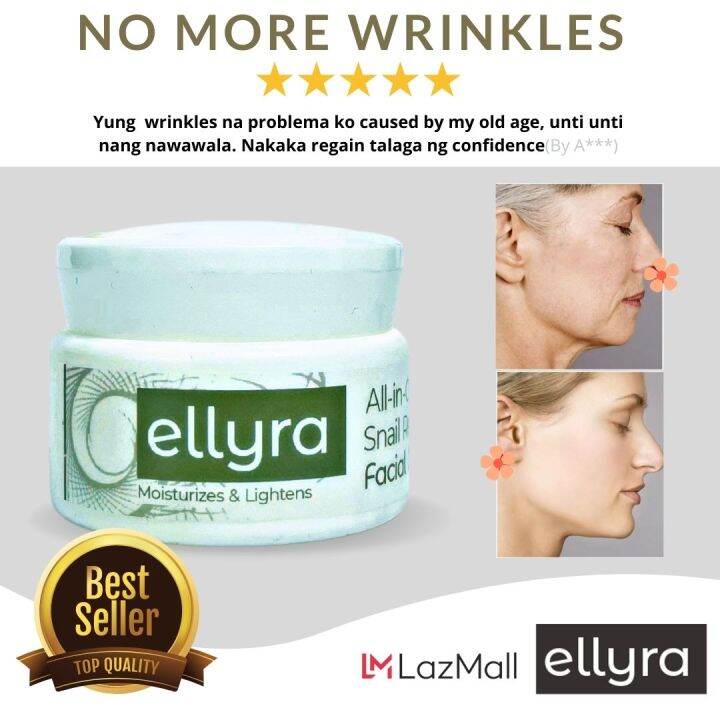 ELLYRA All In One Snail Repair Skin Care Cream Sets- For Wrinkles ...