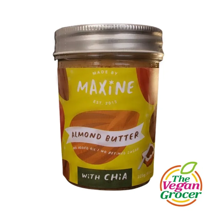 Made By Maxine Vegan Almond Butter With Chia 225g | Lazada PH