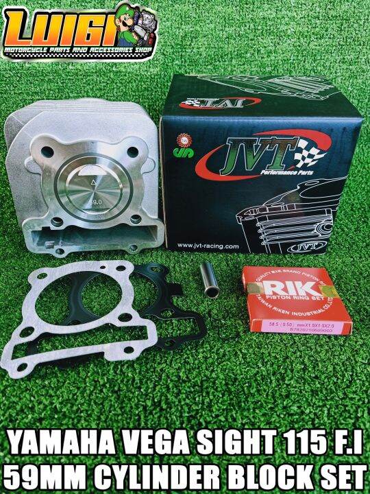 JVT YAMAHA VEGA SIGHT 115 F.I 59MM BLOCK SET | Lazada PH