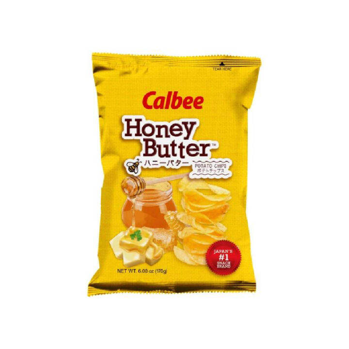 Calbee Honey Butter Potato Chips (170g) | Lazada PH