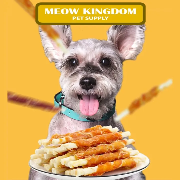 Meow Kingdom Dr Dingo Rawhide Twist Meat / Premium Dog Treat/ Dog Snack ...