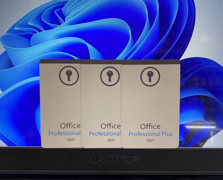 Microsoft Office Pro Plus 2021 Card แบบการ์ด ของแท้ 100% | Lazada.co.th