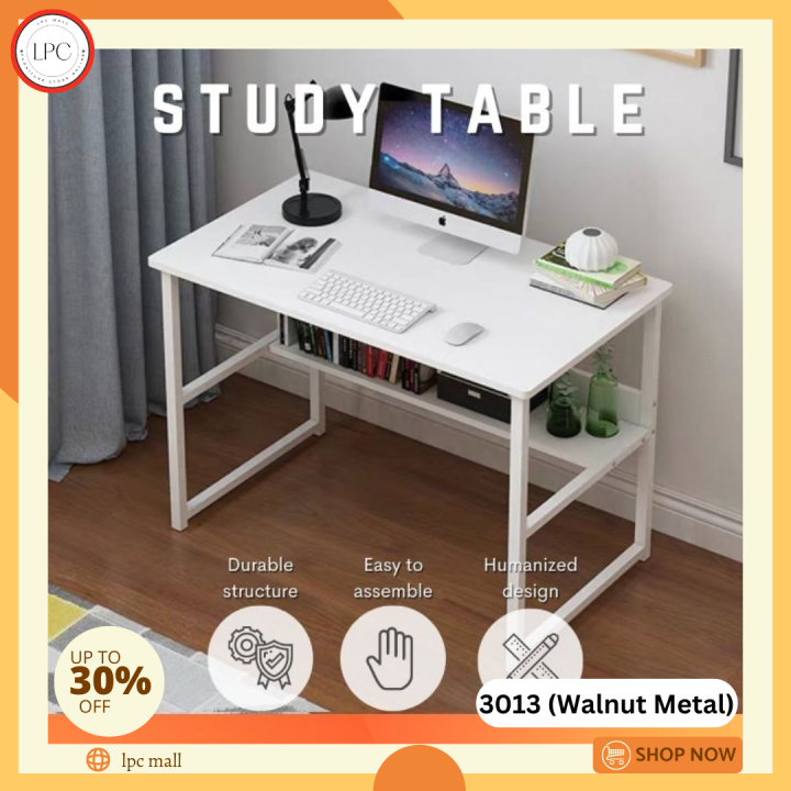 Ready Stock️‍️LPC 4ft Study Writing Table/Meja Computer/Meja Tulis/Meja ...