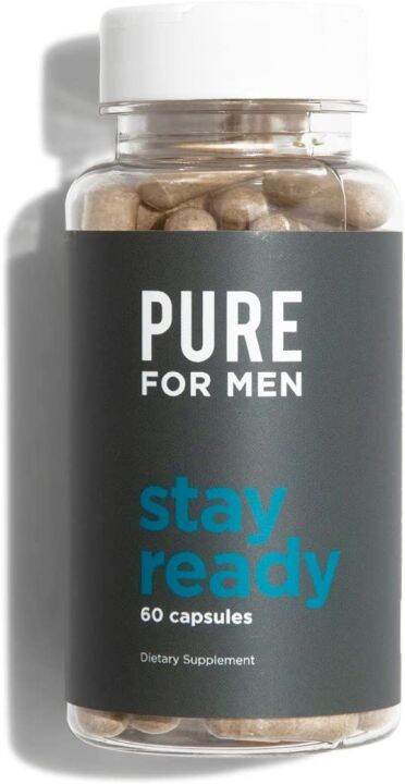 PURE FOR MEN Original Vegan Cleanliness Fiber Supplement | 60Caps ...
