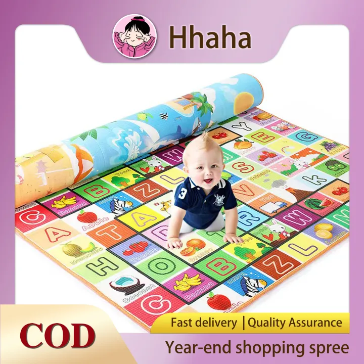 [big specials] Baby creeping mat children non-slip cartoon mat outdoor ...