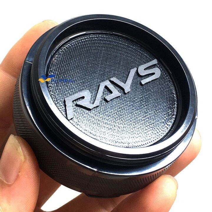CarDIY NEW 4pcs 61mm Rays Wheel Cap Rays TE37 CE28 ZE40 RE30 Rim Center ...