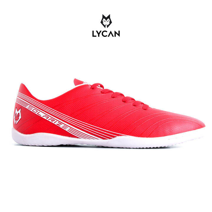 LYCAN Sepatu Futsal Solarize IN Red/White | Lazada Indonesia