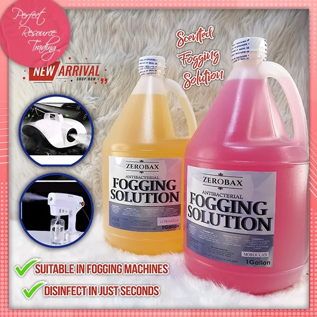 Fogging Solution Antibacterial Fda Approved Desinfectant ZeroBax ...