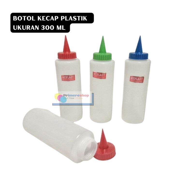 Botol Kecap Plastik Estetik 300 ml / Botol Saus Plastik | Lazada Indonesia