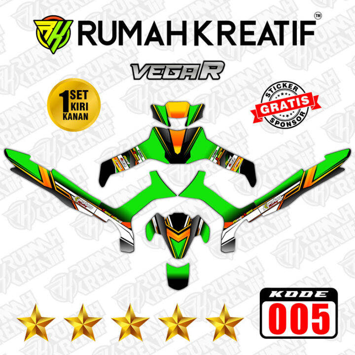 RK Juara - Striping VEGA R 2005 Full Body VEGA OLD Lama - Decal Motor ...