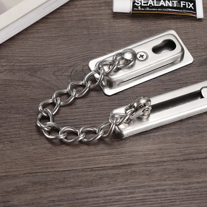 Safety chain anti-theft chain for stainless steel door without punching ...