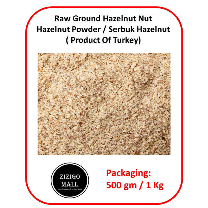 Ground Hazelnut 1kg / Ground Hazelnut / Hazelnut Powder / Kacang Hazel Serbuk / Serbuk Hazelnut ...
