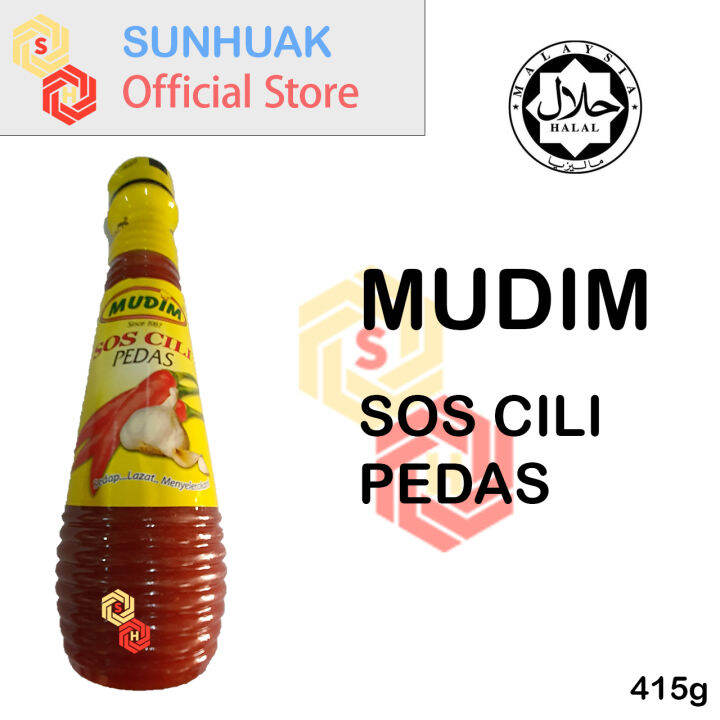MUDIM SOS CILI PEDAS (HOT CHILI SAUCE) 415g | Lazada