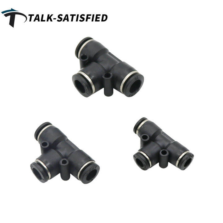 5 Pcs Slip-lock Quick Connector Garden Pneumatic Pipe Reducing T-Joints ...