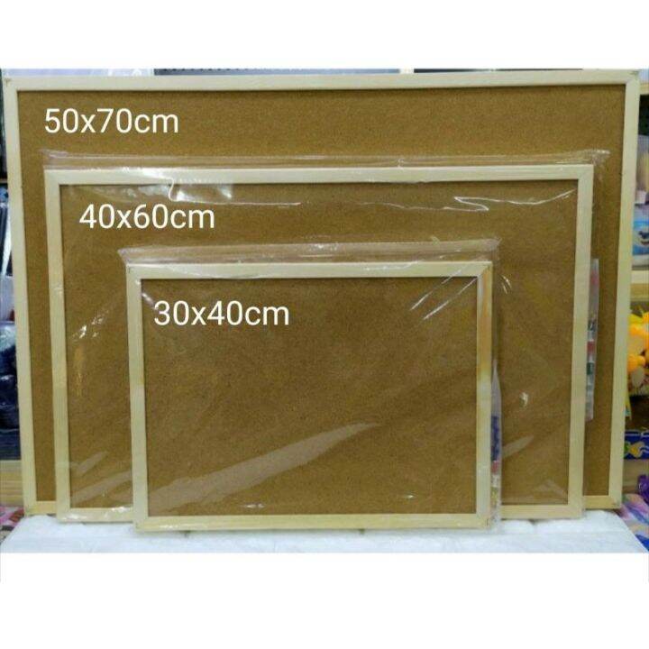 CORK BULLETIN BOARD Frame With Push pin | Lazada PH