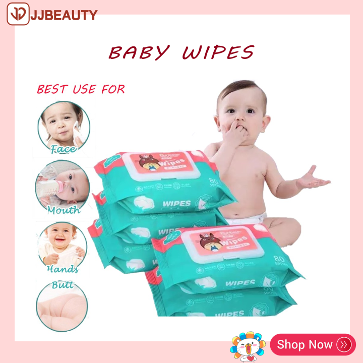 The best Organic Baby Wipes Runbeile 80Pcs Per Pack 99% Water ...