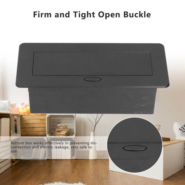 Table Pop Up Socket, Desk Strip Hub 250V 16A Receptacle IP40 Protection ...