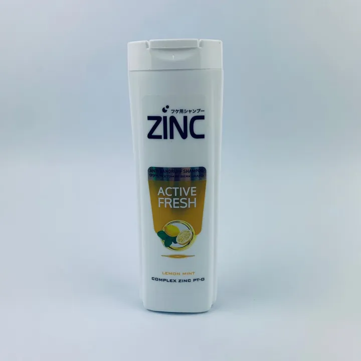 Shampo Zinc / Sampo Botol / Active Fresh / Lemon Mint /170ml | Lazada ...