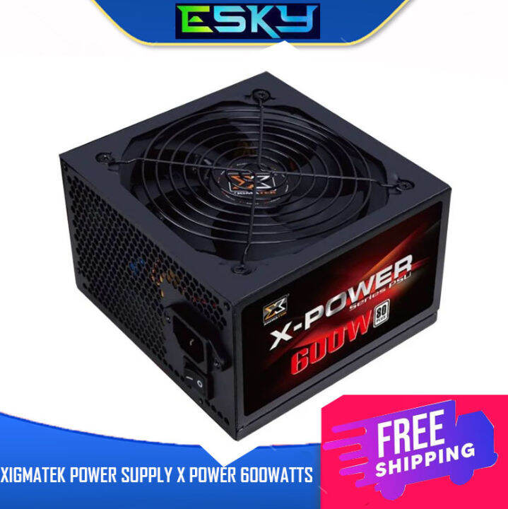 Xigmatek 600W X-POWER X-Calibre 600 80Plus Power Supply | EN40711 ...